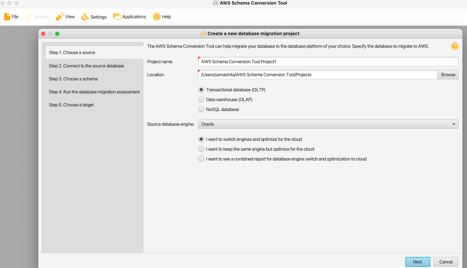 macOSにAWS Schema Conversion Toolをインストール | ヤマムギ